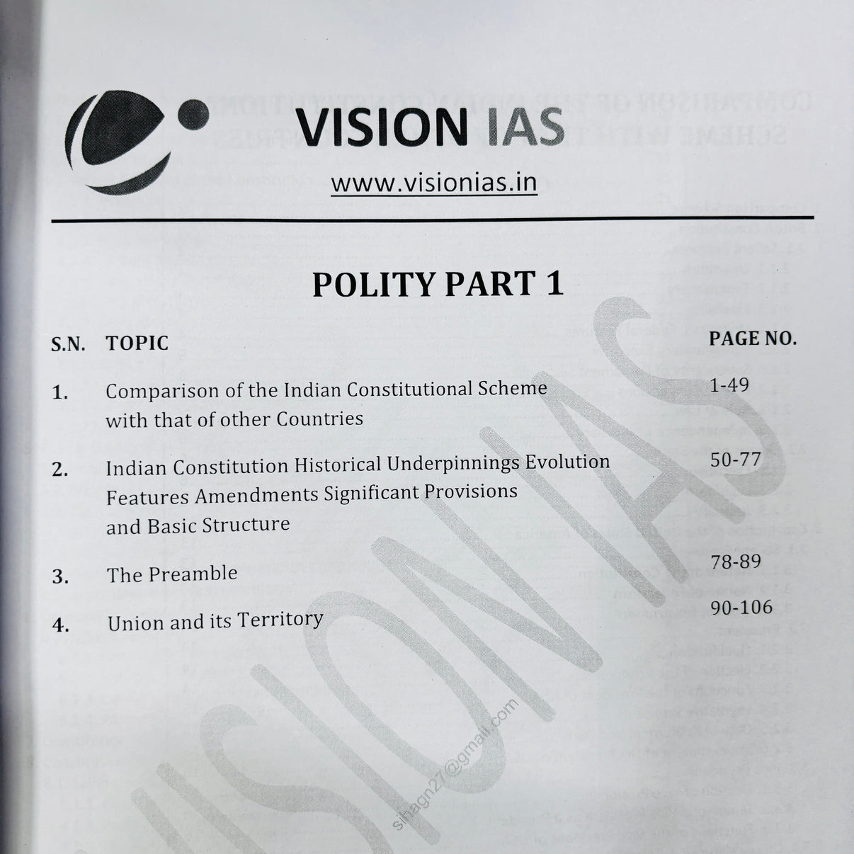 Vision IAS Complete Notes (English) | Latest 51 Booklets – KGM Study